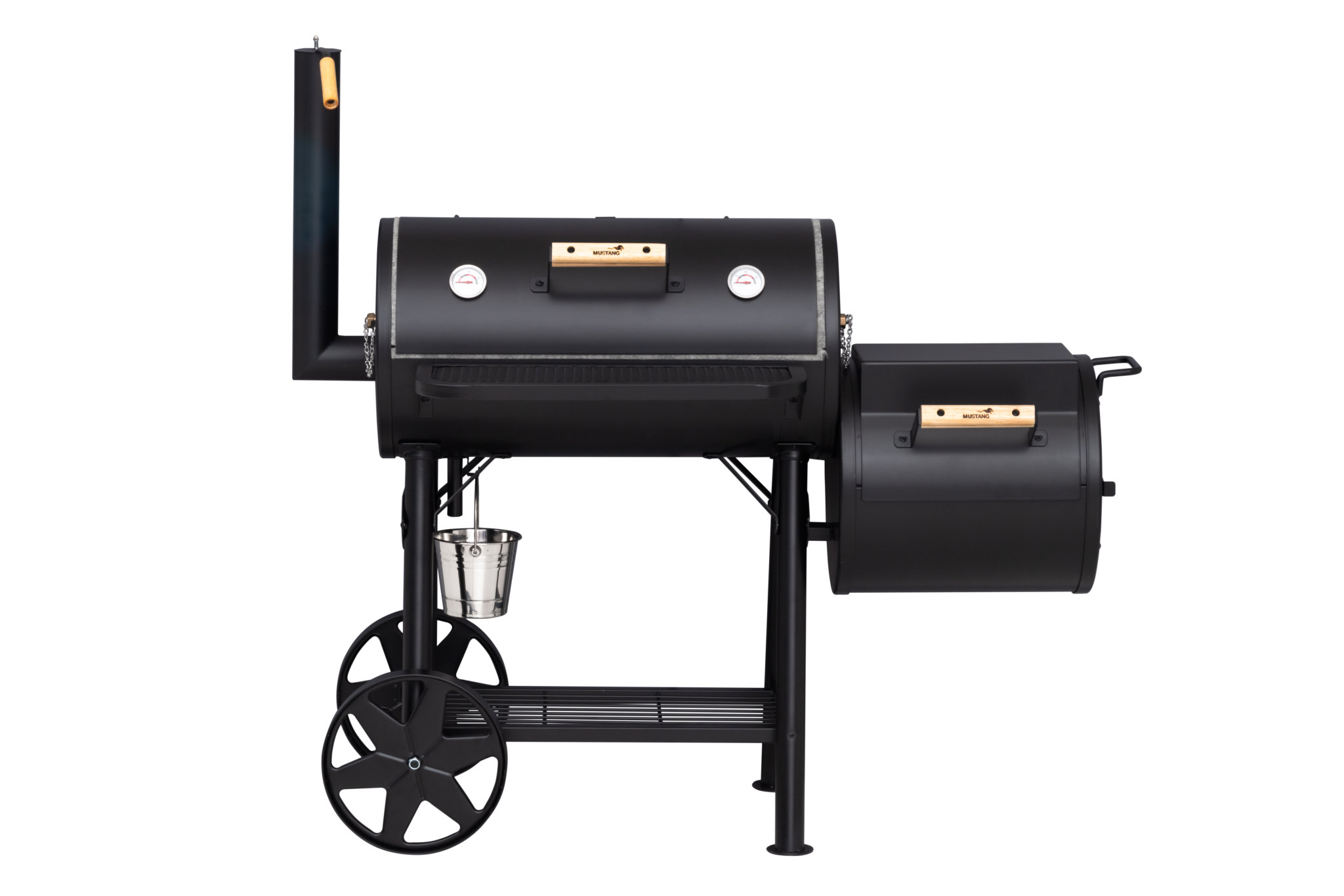 Mustang oklahoma off-set smoker Georgia 80 kg - MultiFlame